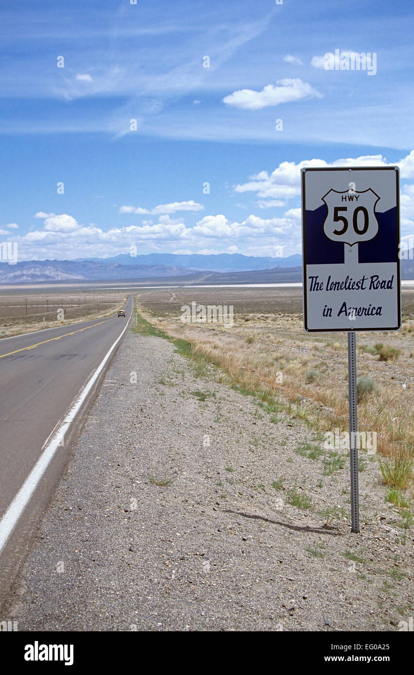 Sign hwy 50 scenic hi-res stock photography and images - Alamy
