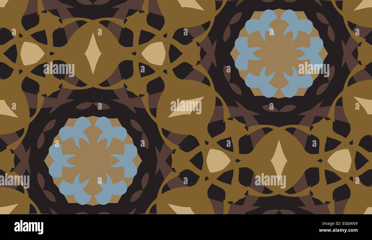 Seamless brown geometric shapes as background wallpaper Stock Photo - Alamy