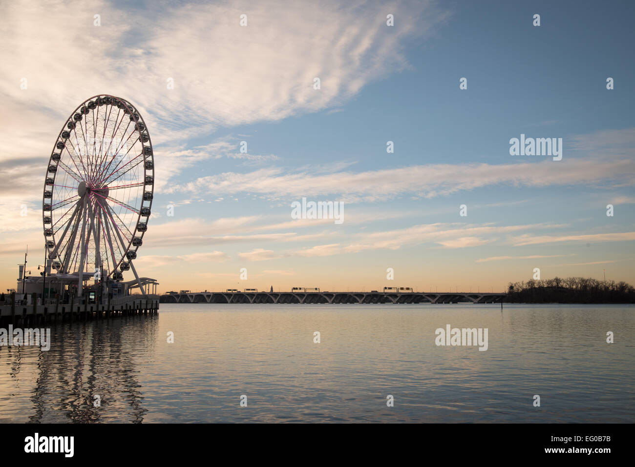 National Harbor Washington DC Stock Photo - Alamy