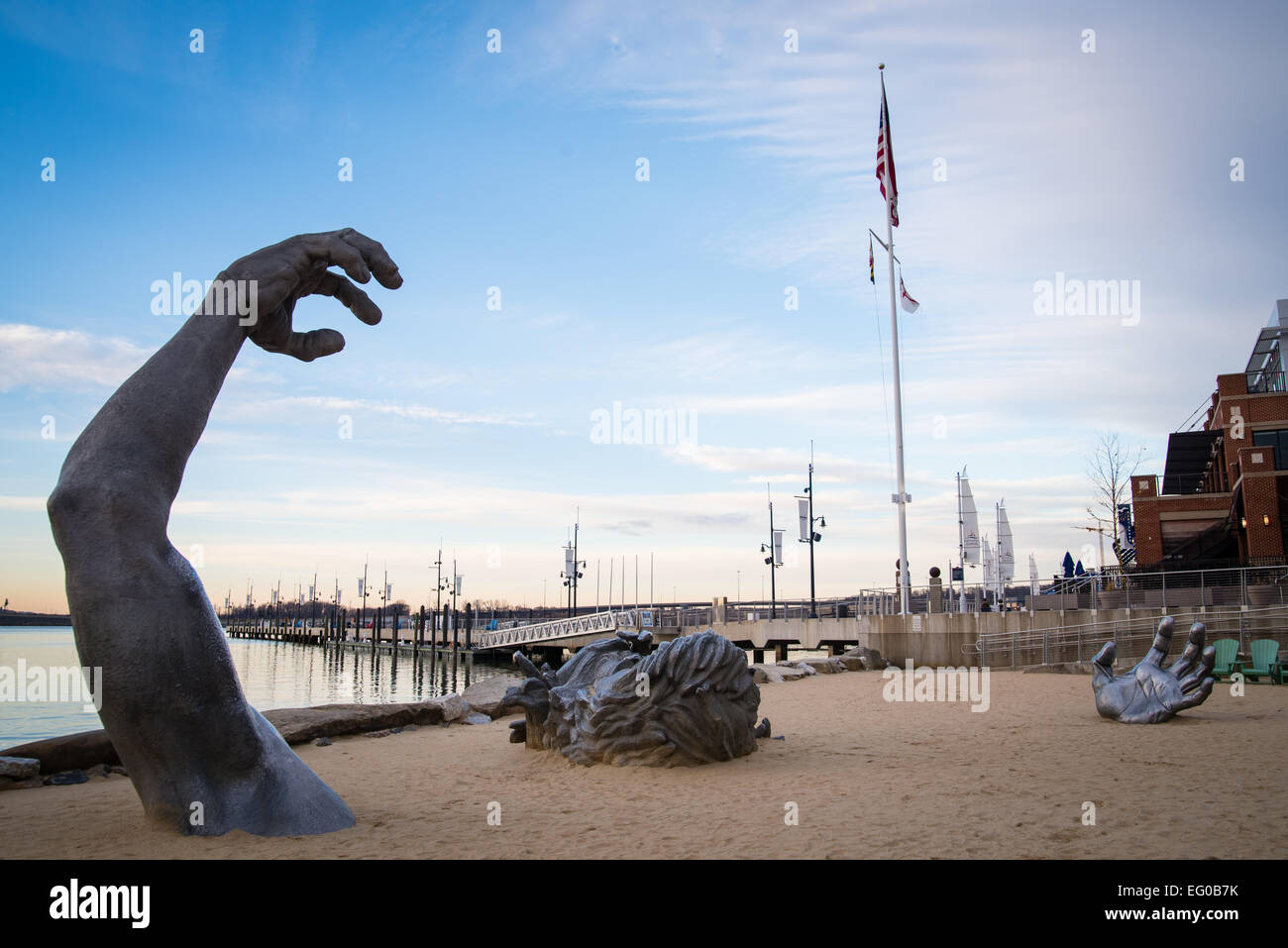 National Harbor Washington DC Stock Photo - Alamy