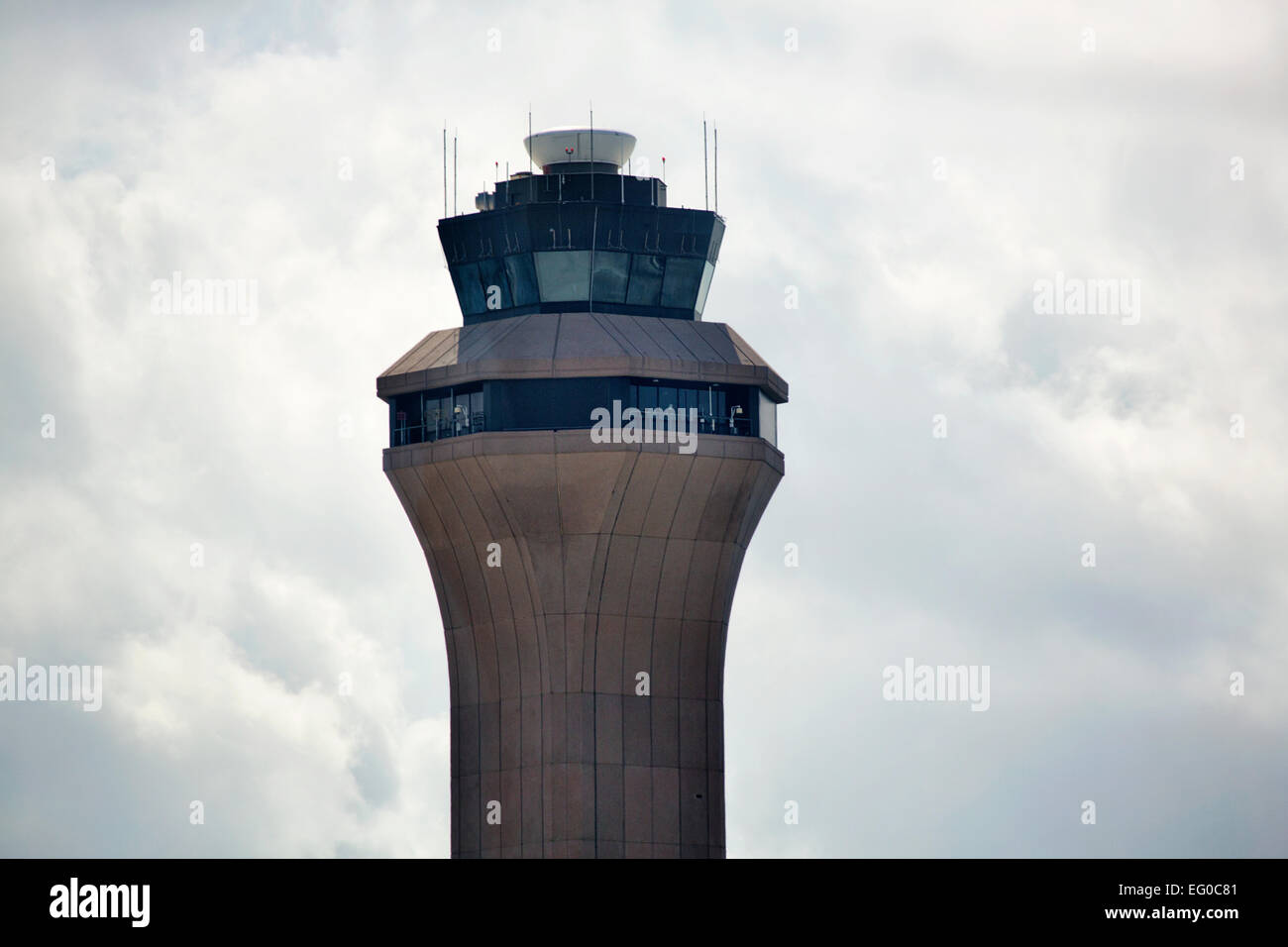 Control tower at George Bush Intercontinental (identifier IAD) Airport ...