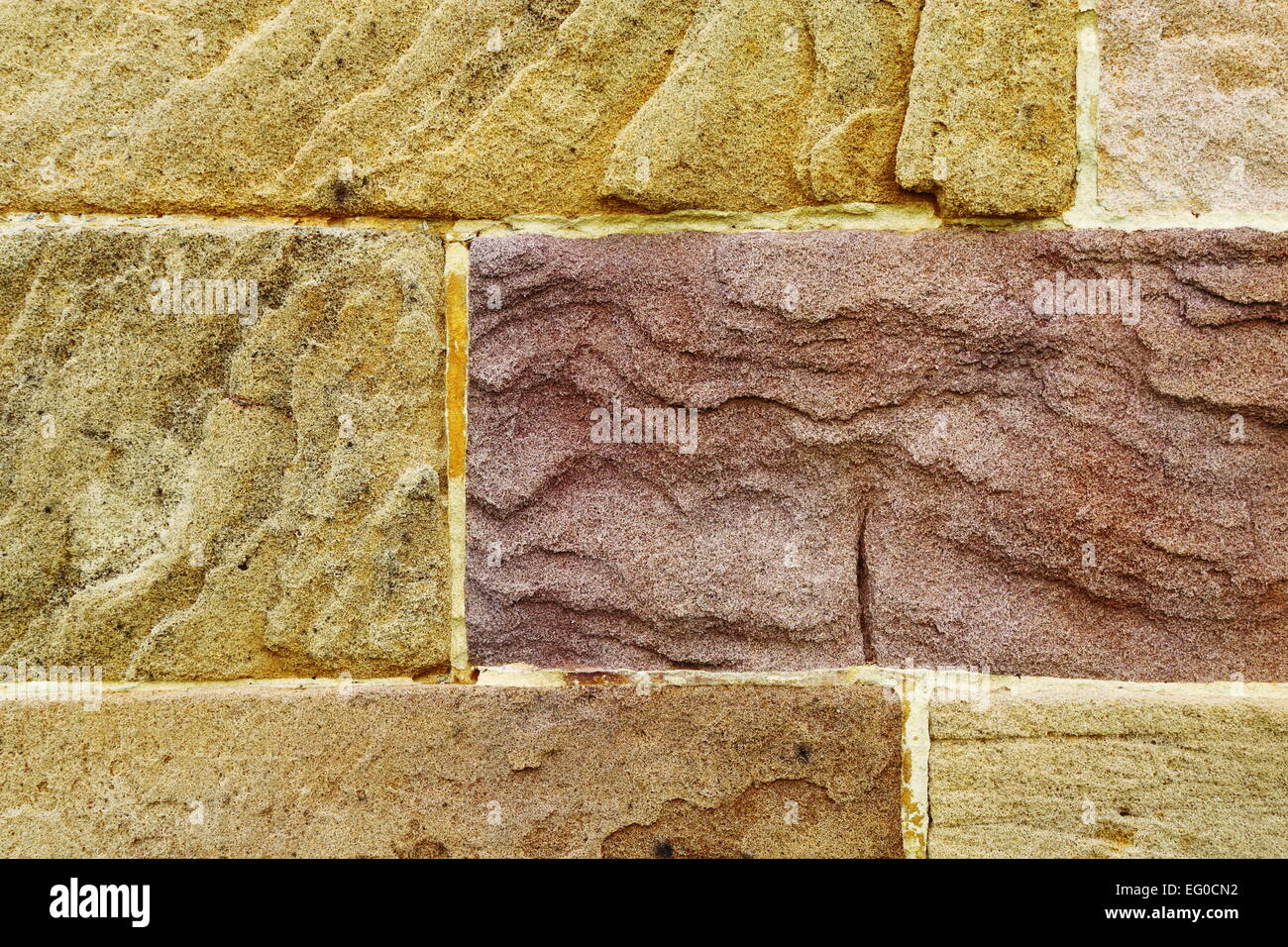 Sandstone bricks hi-res stock photography and images - Alamy
