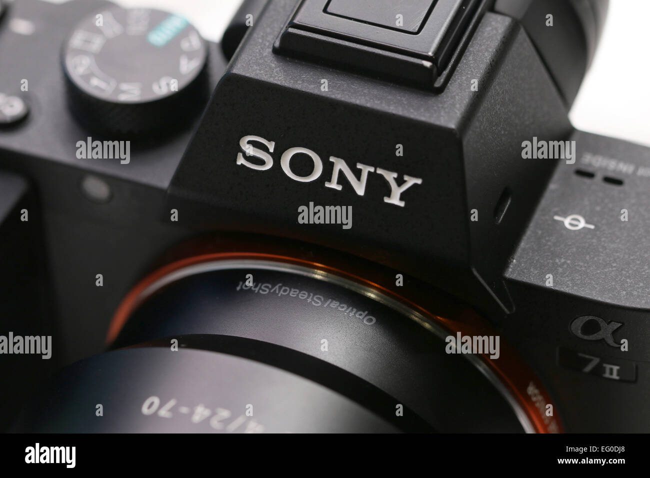 Tokyo. 12th Feb, 2015. Sony Corp.'s logo is pictured on the company's ...
