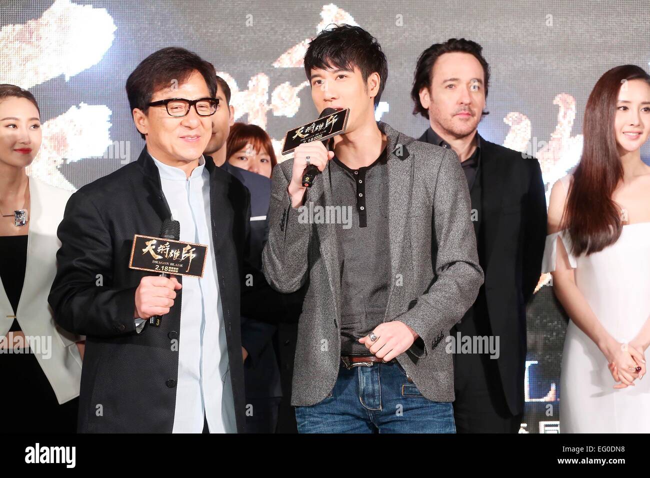 LeeHom Wang promotes for Dragon Blade in Taipei, Taiwan, China on 12 ...
