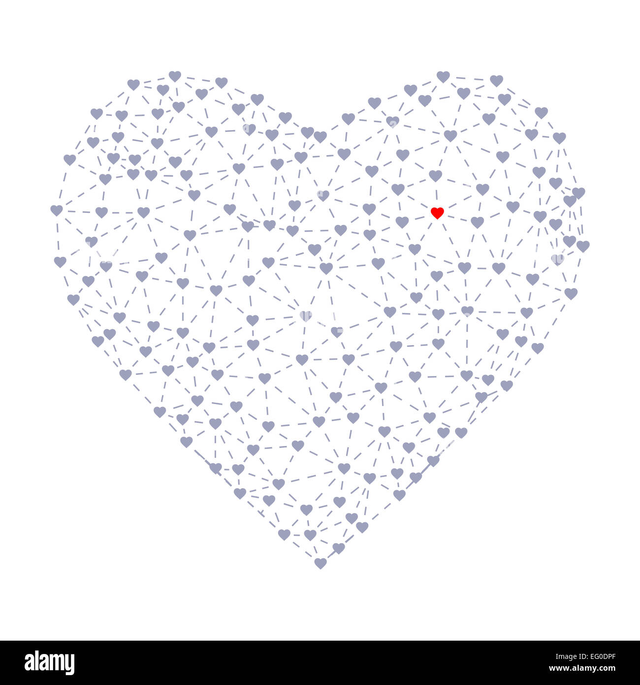 Connection heart hi-res stock photography and images - Alamy