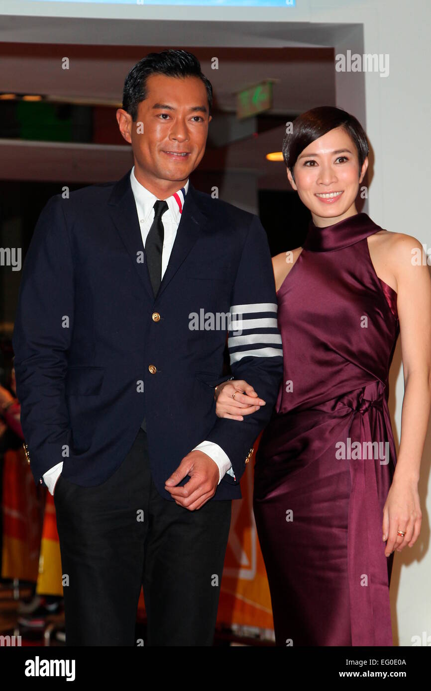 Louis Koo attends the premiere of Triumph in the Skies in Hongkong ...