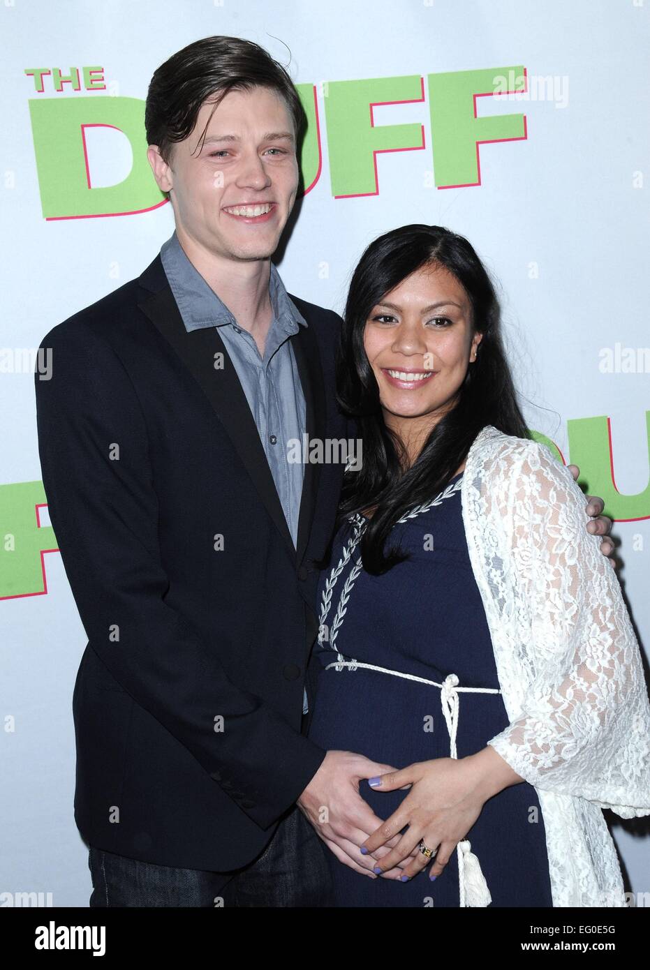 Los Angeles, CA, USA. 12th Feb, 2015. Nick Eversman at arrivals for THE DUFF Premiere, TCL ...