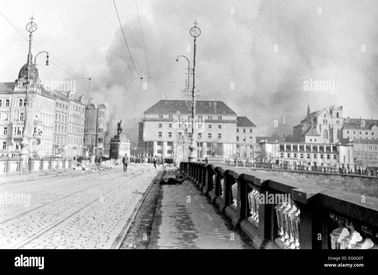 Prague during wwii hi-res stock photography and images - Alamy