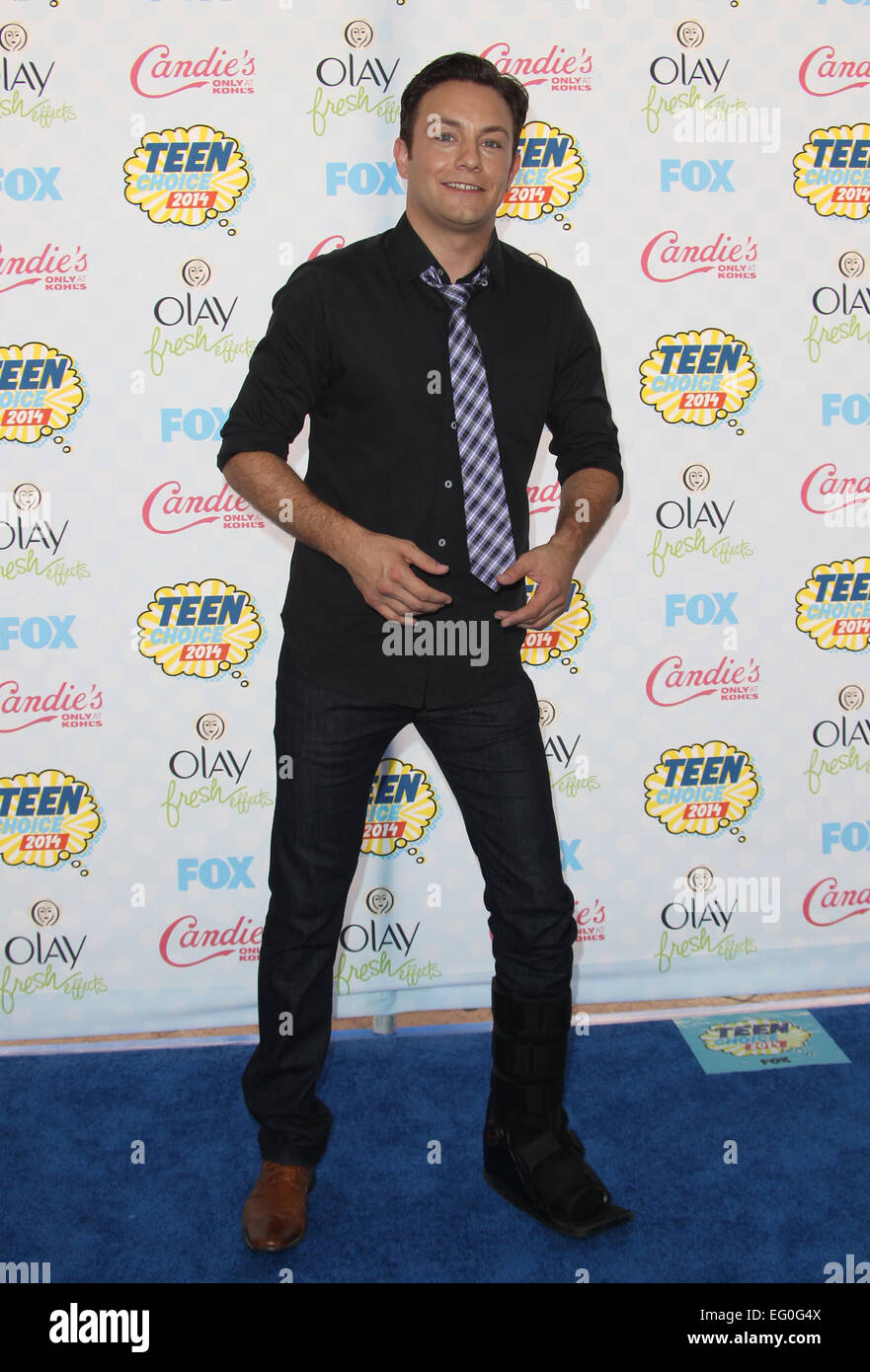 TEEN CHOICE AWARDS 2014 Featuring: Jonathan Sadowski Where: Los Angeles ...