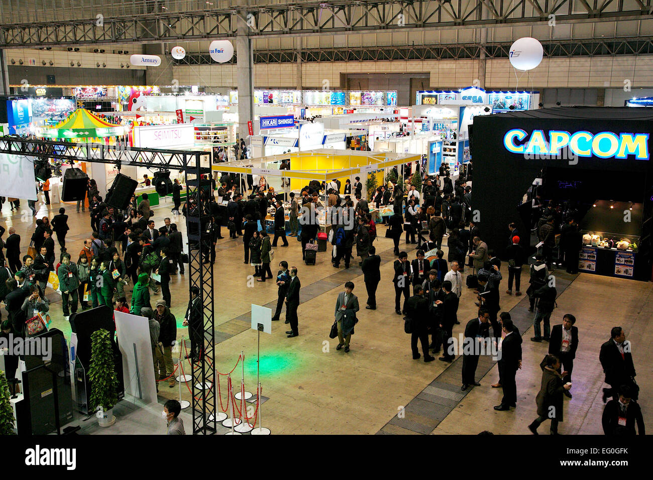 Chiba, Japan. 13th February, 2015. Japan Amusement Expo 2015 on ...