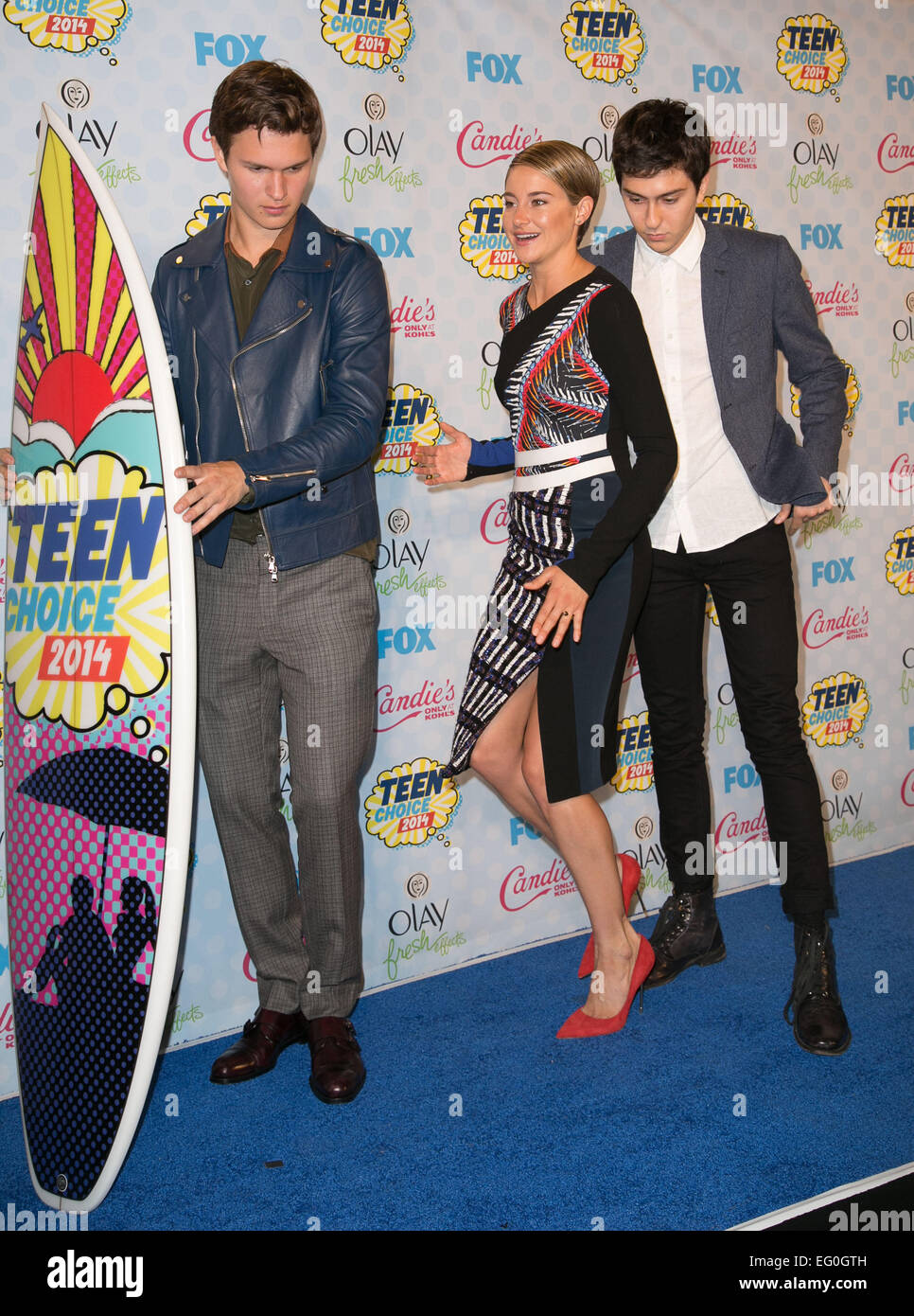 Celebrities attend FOX's 2014 Teen Choice Awards - Press Room at The ...