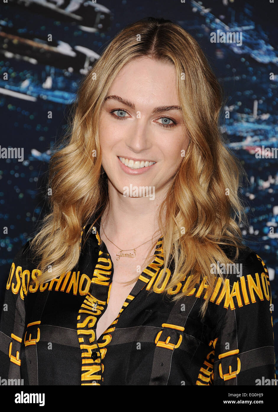 JAMIE CLAYTON US film actress in February 2015. Photo Jeffrey Mayer ...