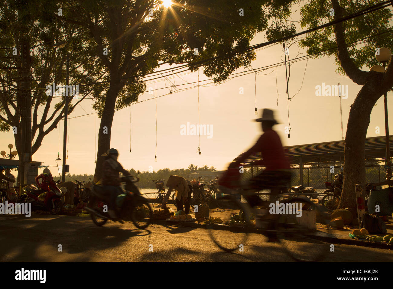 Bike vietnam sunrise hi-res stock photography and images - Alamy