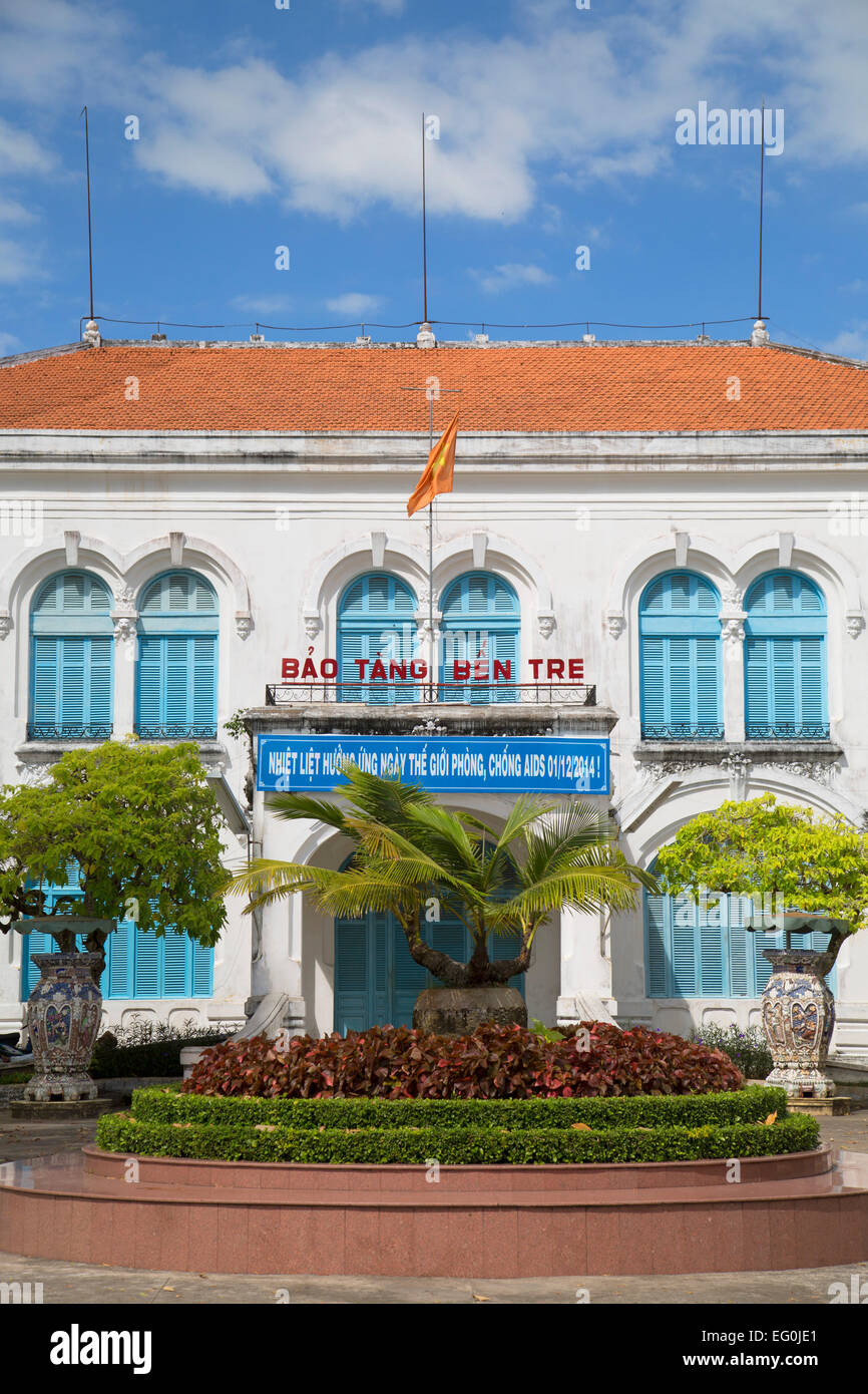 Ben Tre Museum, Ben Tre, Mekong Delta, Vietnam Stock Photo - Alamy
