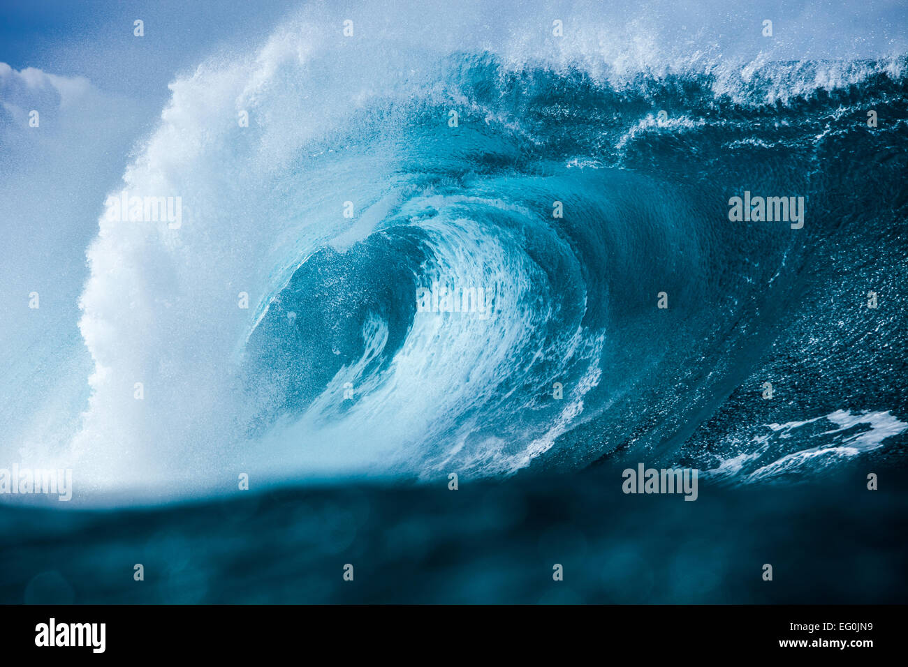 Tsunami wave impact hi-res stock photography and images - Alamy