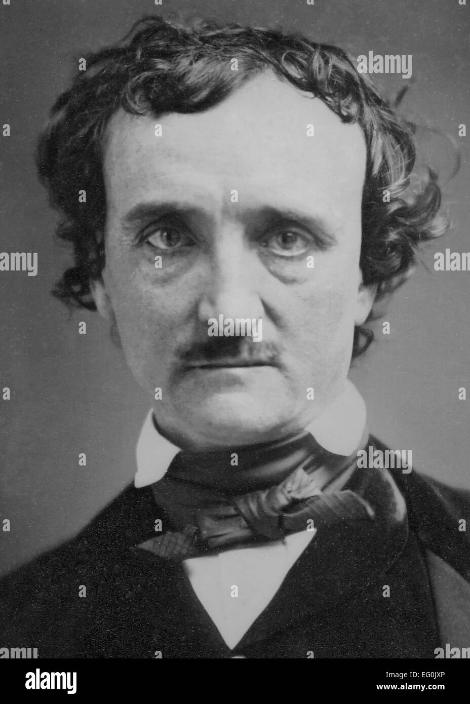Edgar allan poe in 1849 Black and White Stock Photos & Images - Alamy