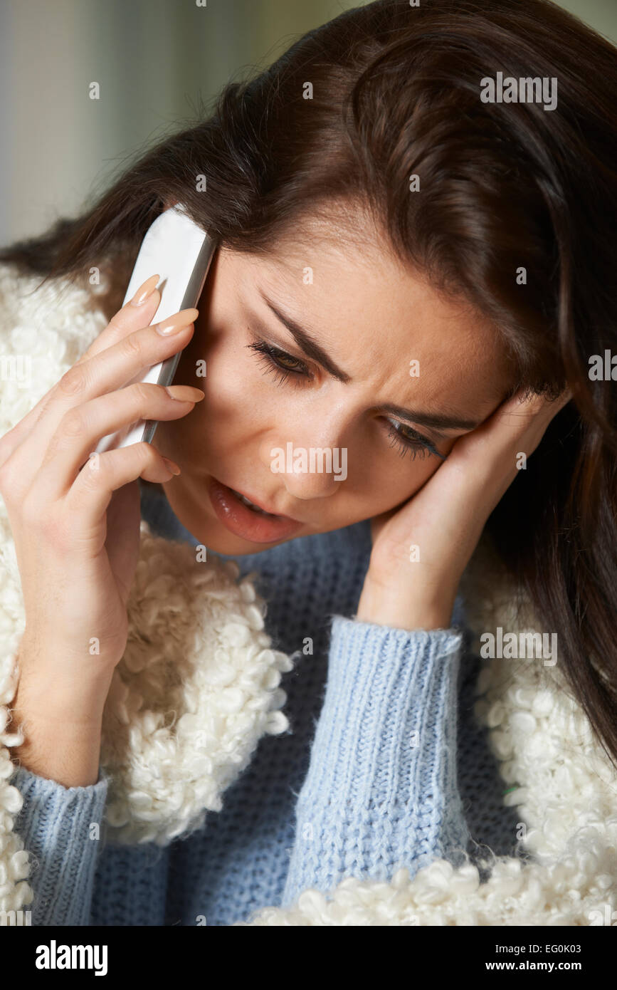 Sick phoning work hi-res stock photography and images - Alamy