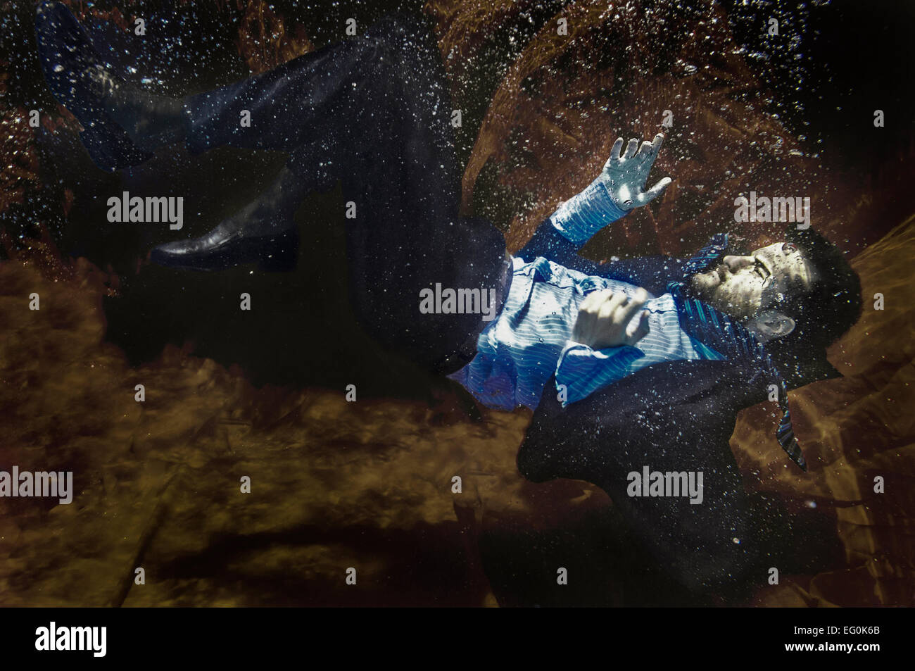 Drowning Man Suit Stock Photos & Drowning Man Suit Stock Images - Alamy