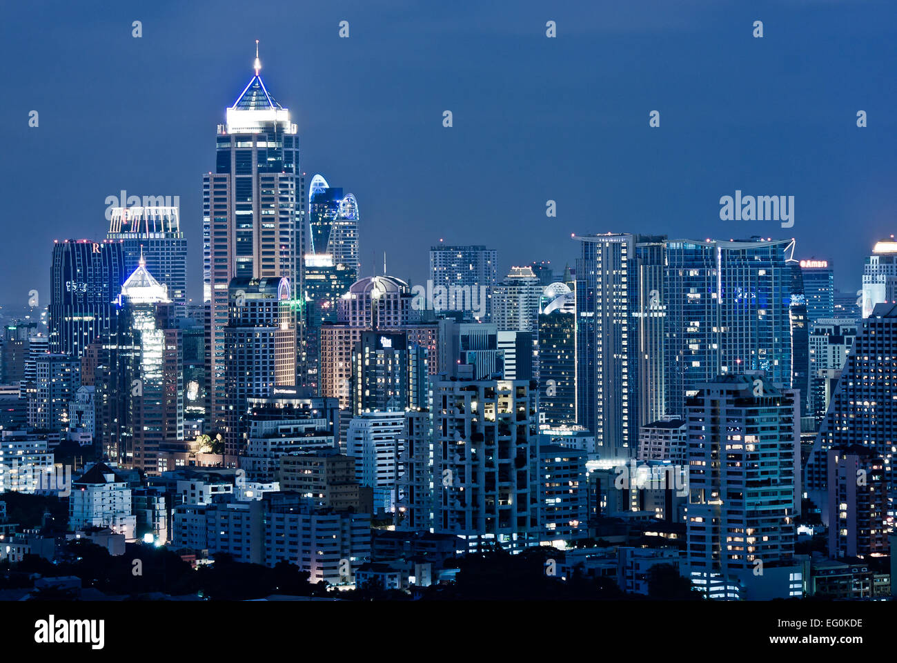 Thailand night view hi-res stock photography and images - Alamy