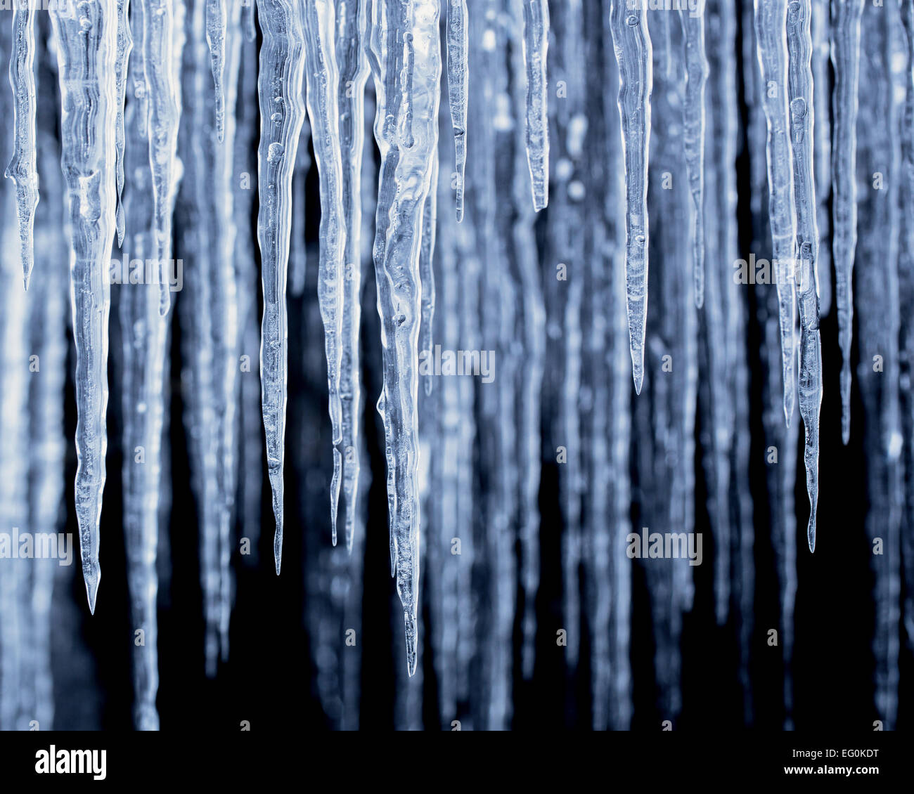 Sweden, Lapland, Arctic Icicles Stock Photo - Alamy