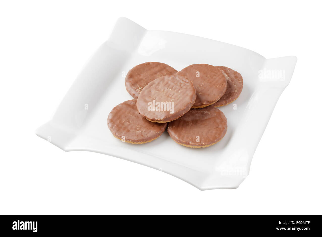 Chocolate biscuits hi-res stock photography and images - Alamy