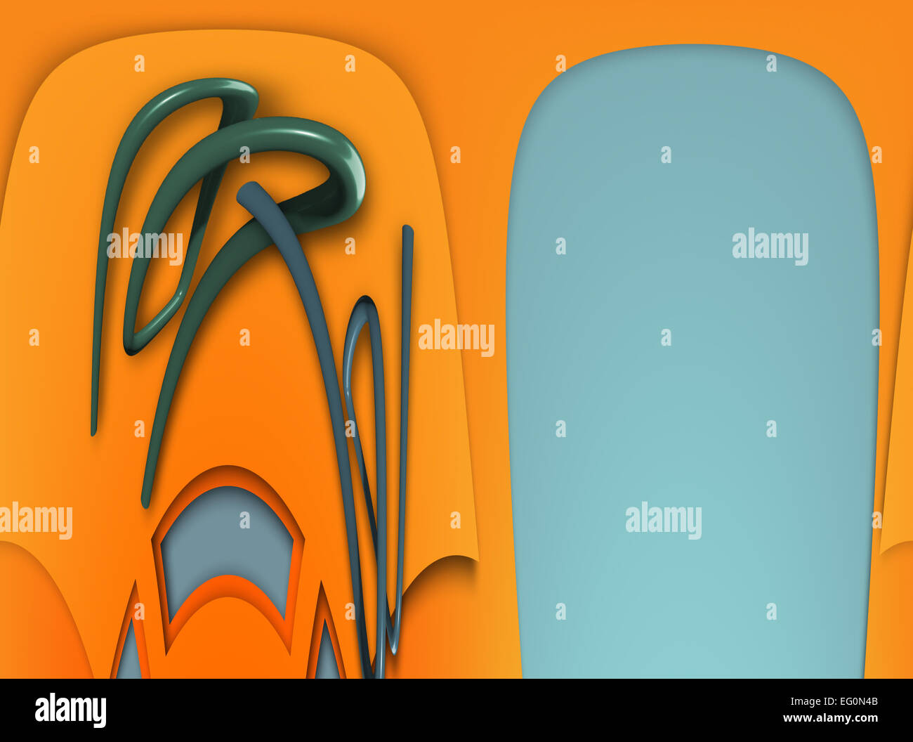 colorful abstraction background made in 2d software Stock Photo - Alamy