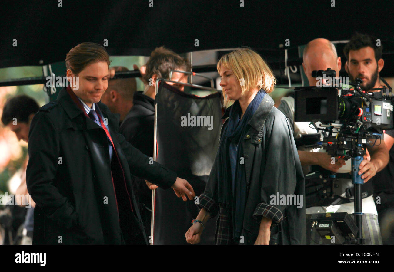 Filming takes place on the set of upcoming movie 'Adam Jones' Featuring ...