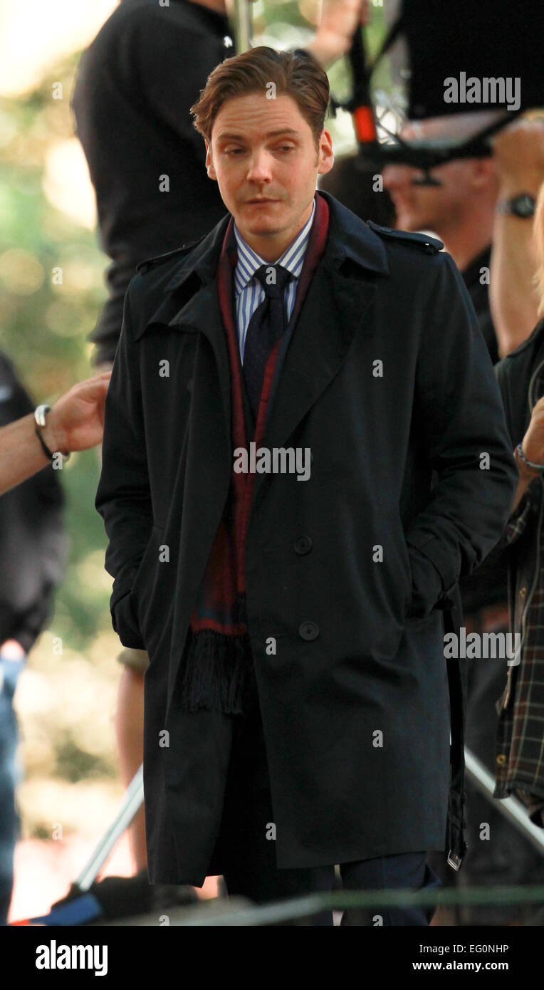 Filming takes place on the set of upcoming movie 'Adam Jones' Featuring ...