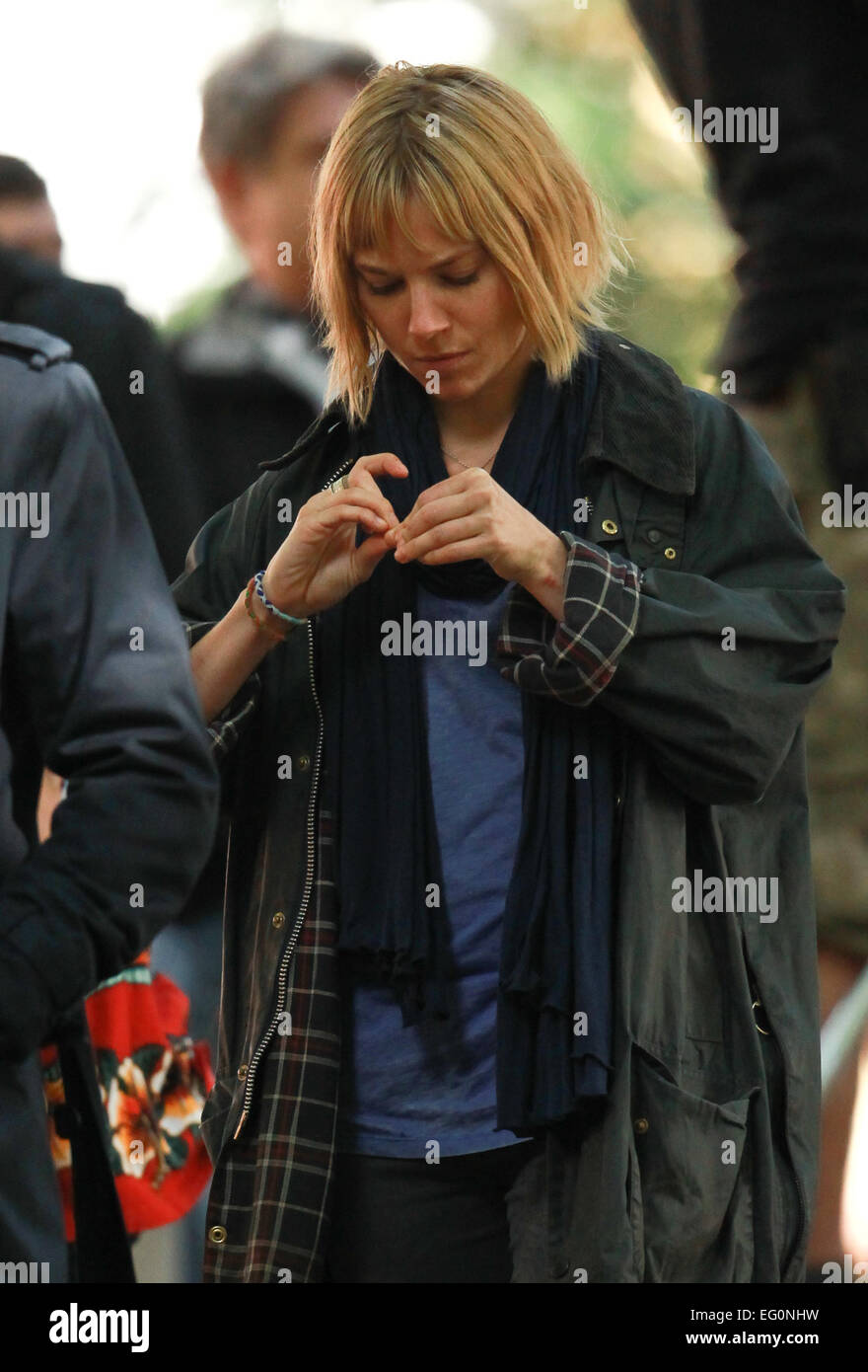 Filming takes place on the set of upcoming movie 'Adam Jones' Featuring ...