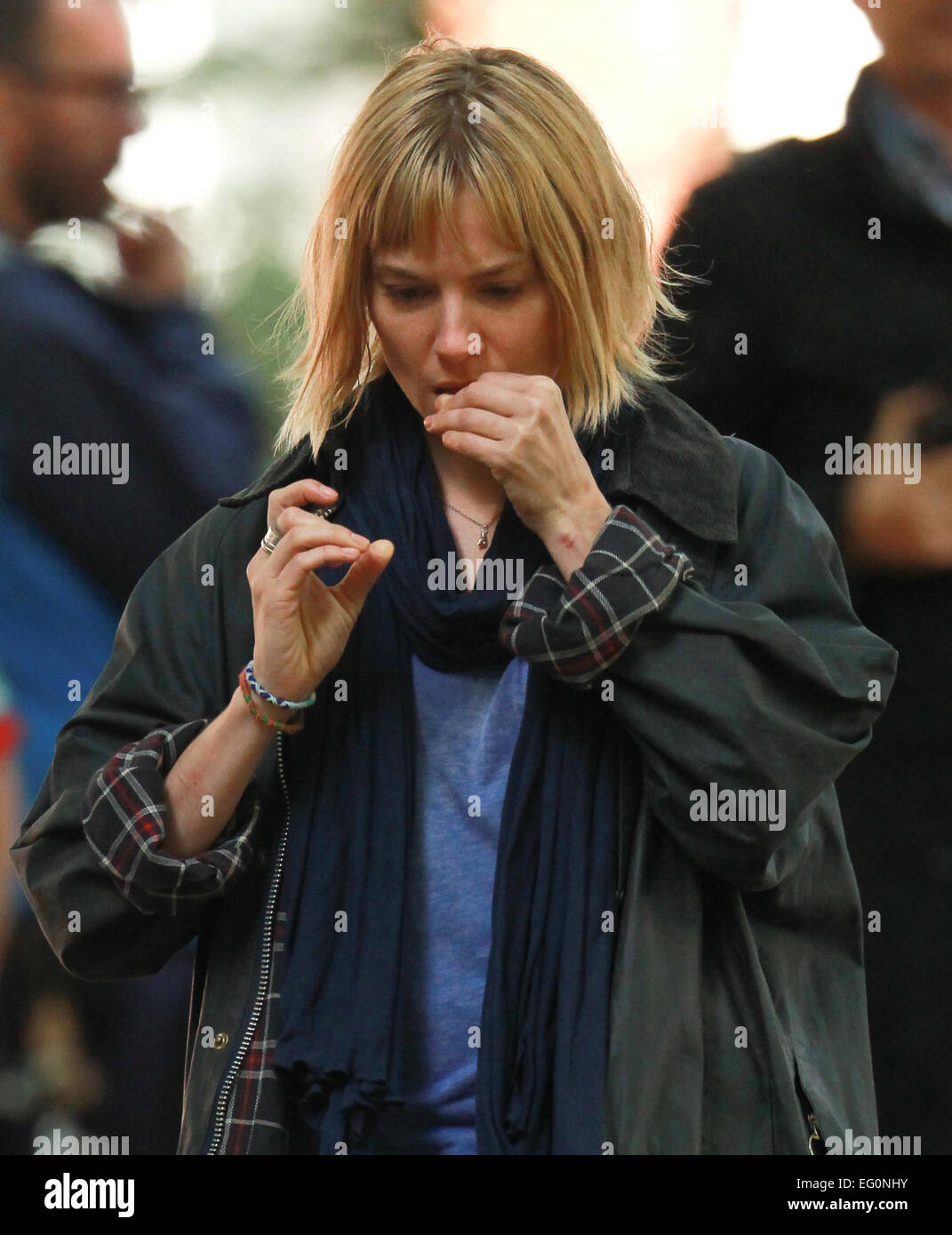Filming takes place on the set of upcoming movie 'Adam Jones' Featuring ...