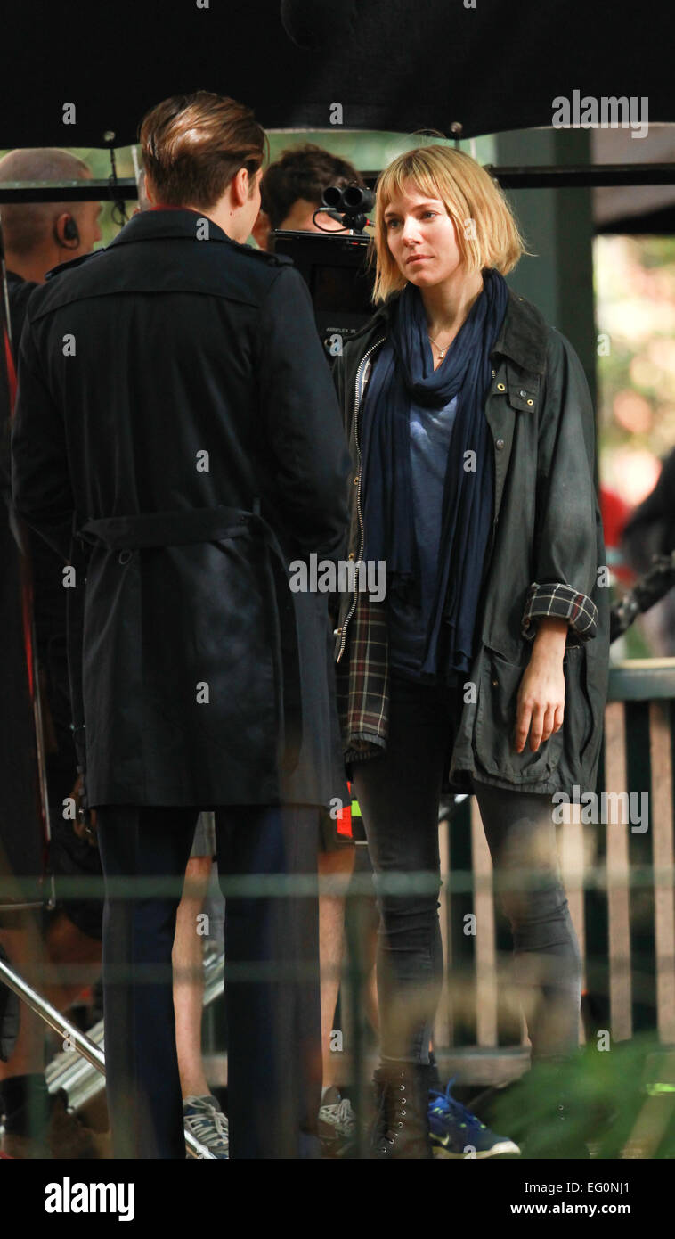 Filming takes place on the set of upcoming movie 'Adam Jones' Featuring ...