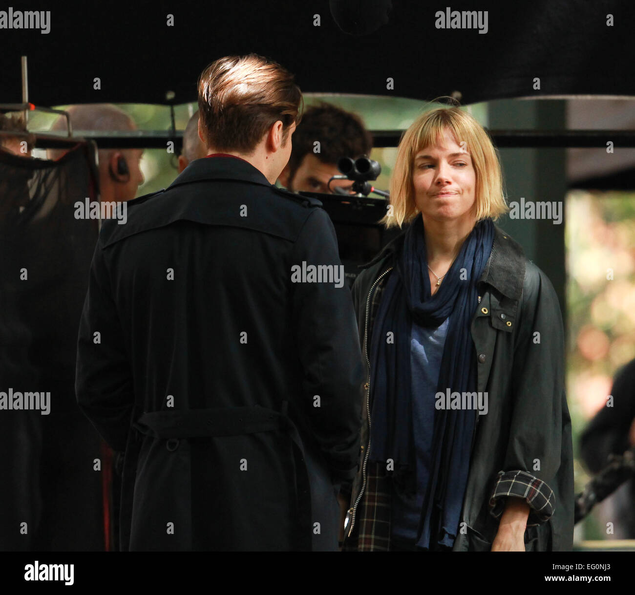 Filming takes place on the set of upcoming movie 'Adam Jones' Featuring ...