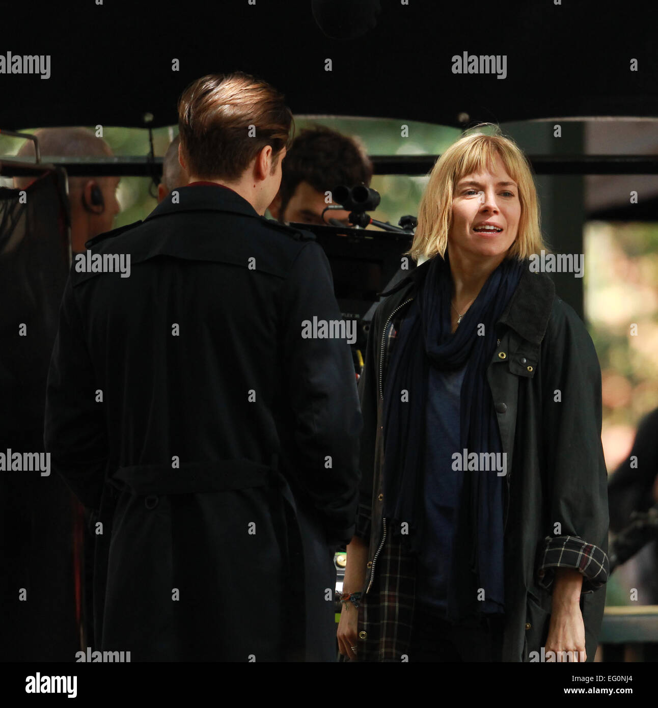 Filming takes place on the set of upcoming movie 'Adam Jones' Featuring ...