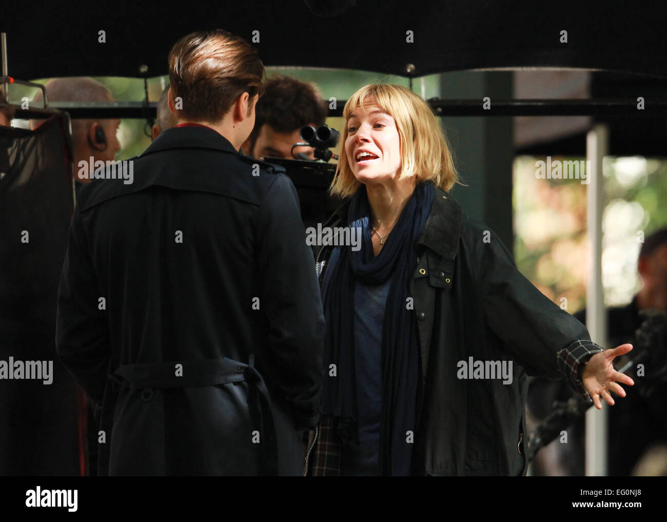 Filming takes place on the set of upcoming movie 'Adam Jones' Featuring ...