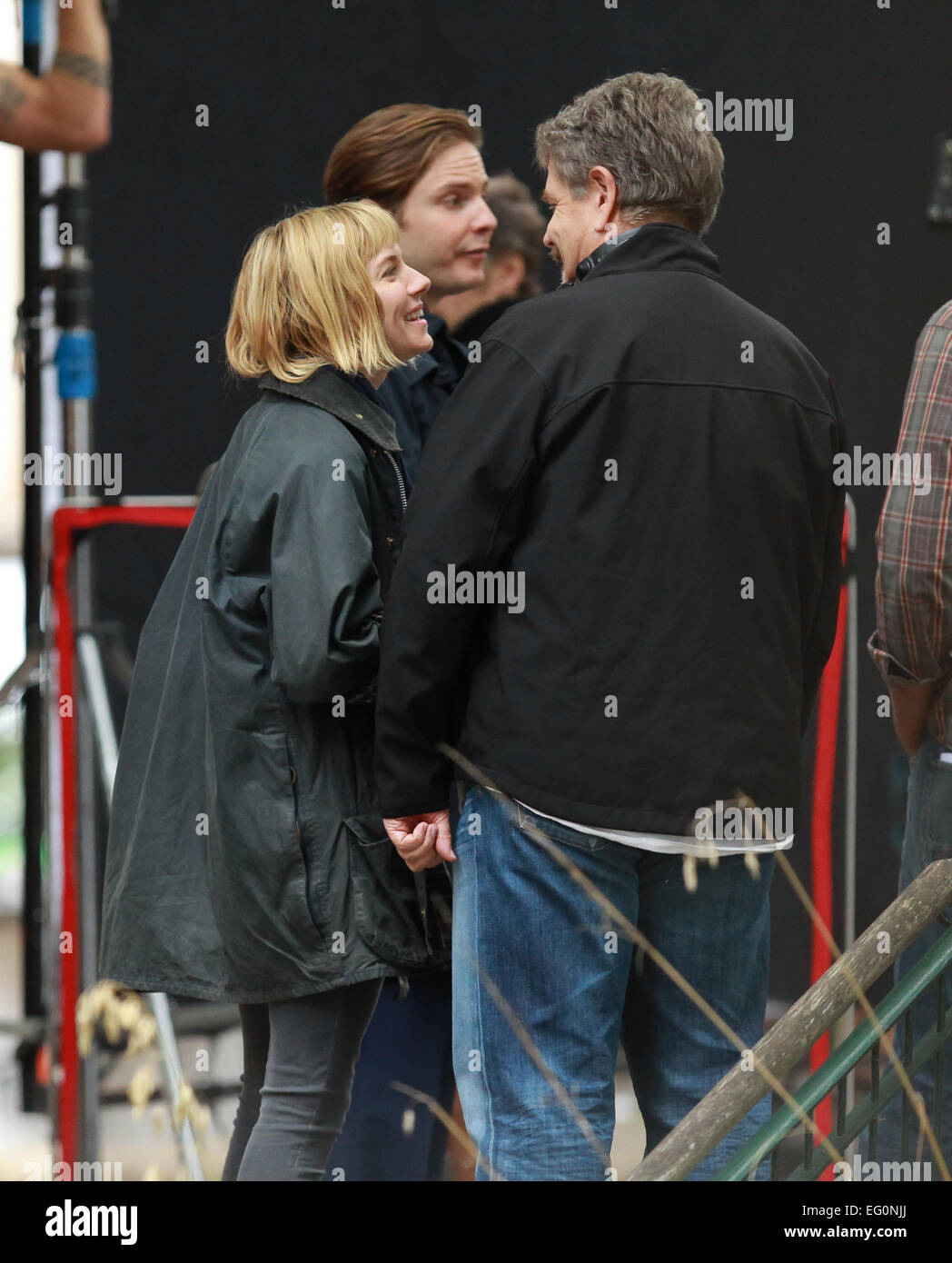 Filming takes place on the set of upcoming movie 'Adam Jones' Featuring ...