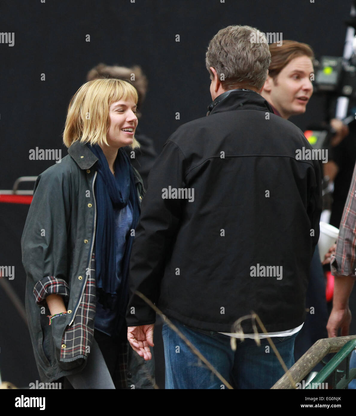 Filming takes place on the set of upcoming movie 'Adam Jones' Featuring ...