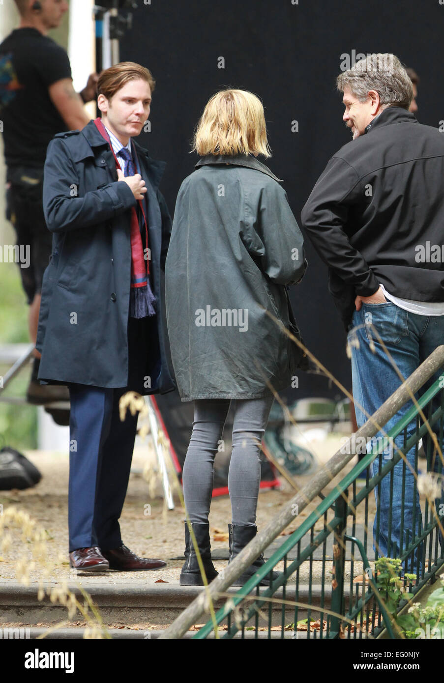 Filming takes place on the set of upcoming movie 'Adam Jones' Featuring ...