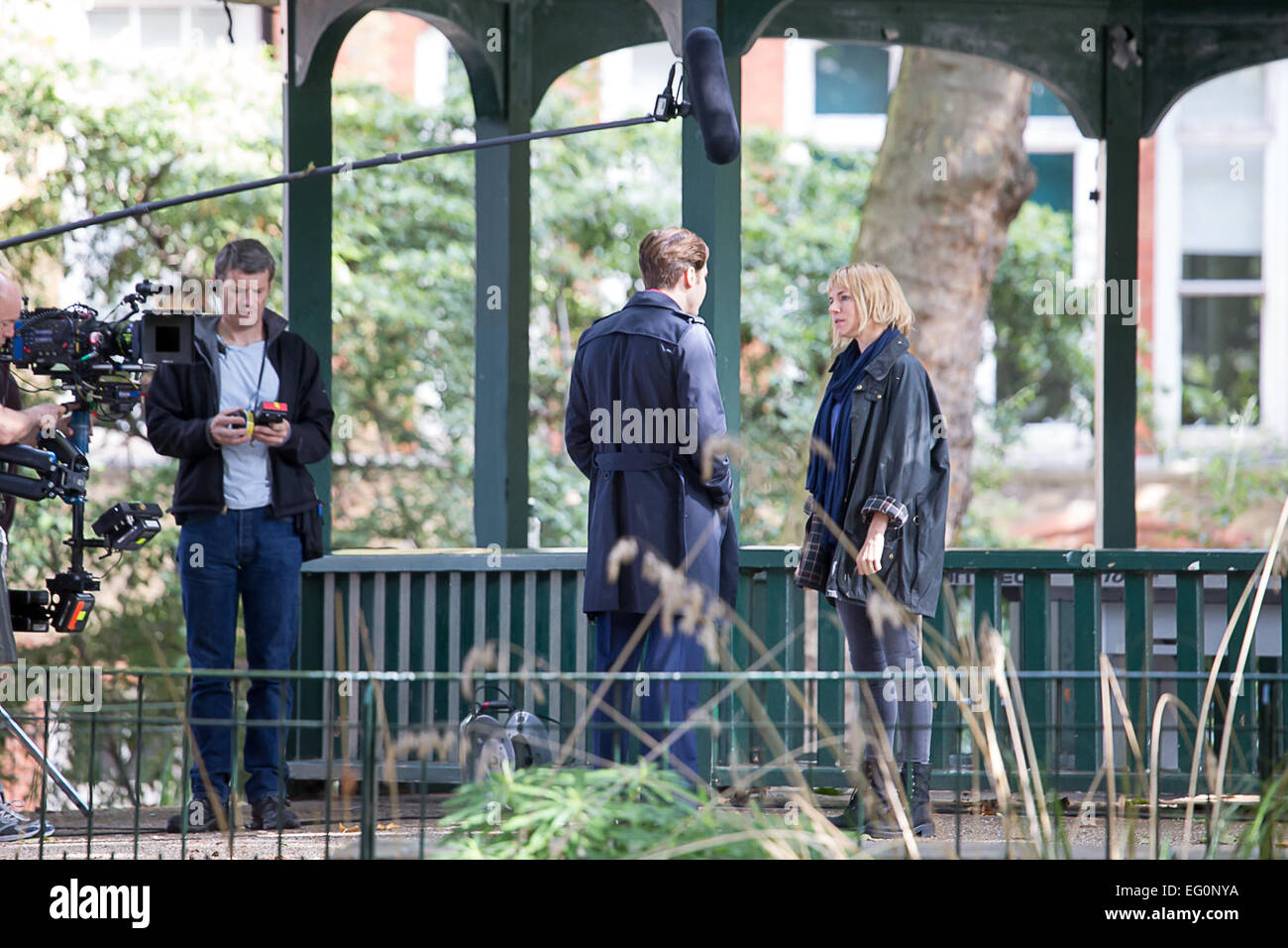 Filming takes place on the set of upcoming movie 'Adam Jones' Featuring ...