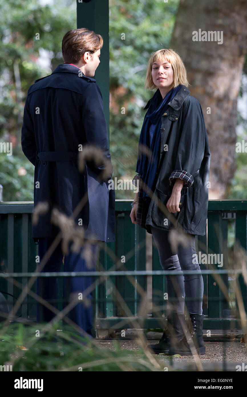 Filming takes place on the set of upcoming movie 'Adam Jones' Featuring ...