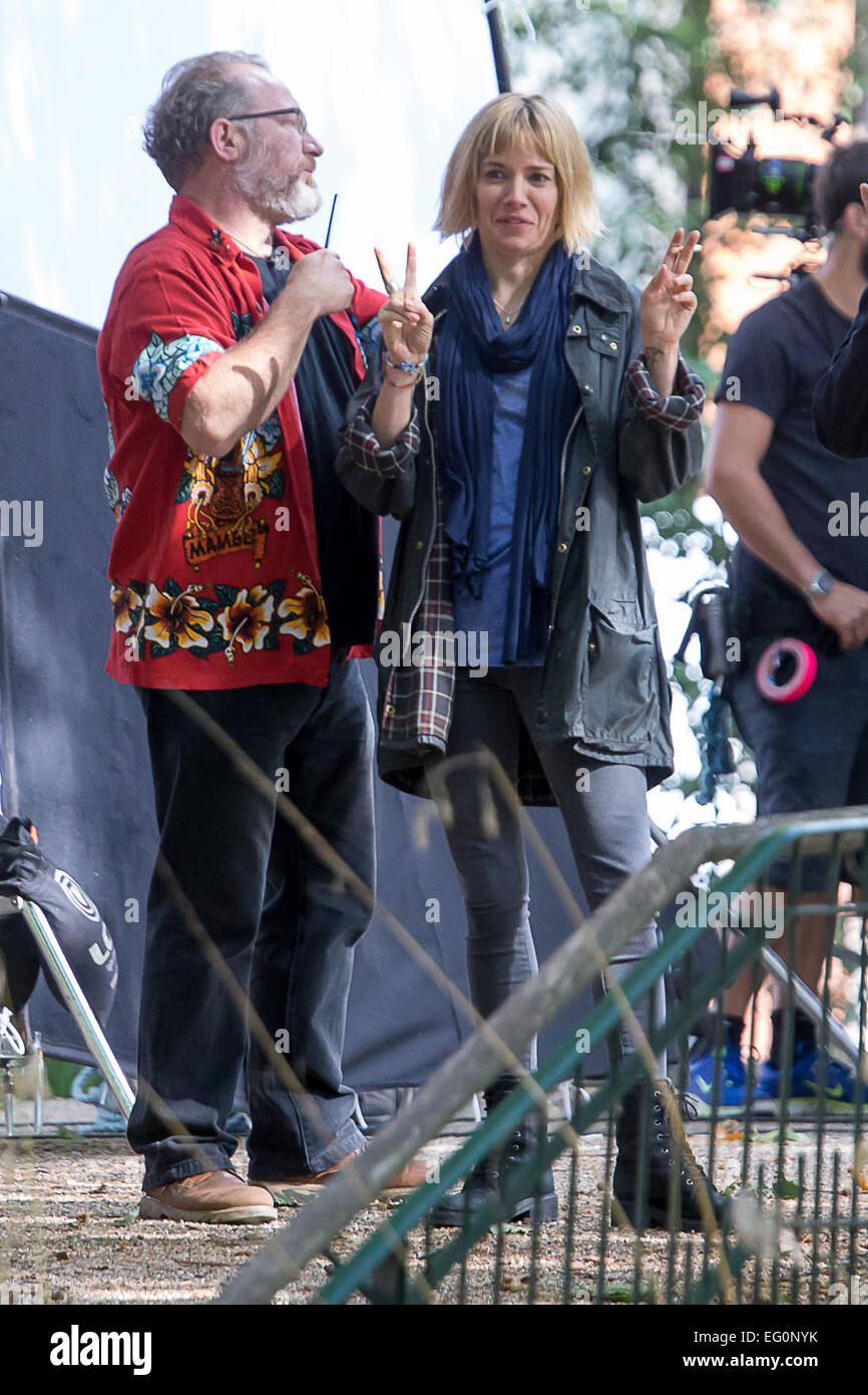 Filming takes place on the set of upcoming movie 'Adam Jones' Featuring ...