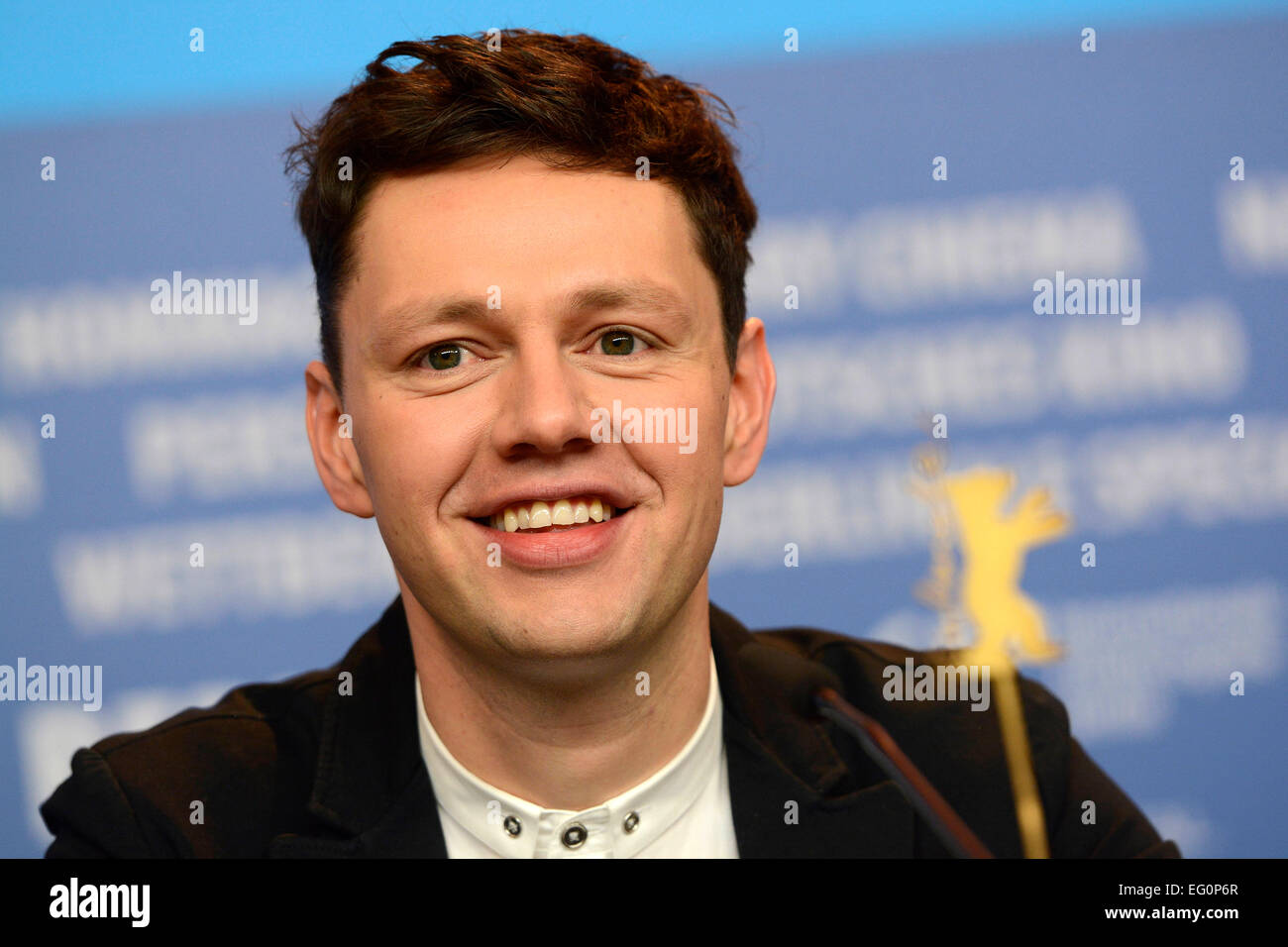Christian Friedel during the 'Elser/13 Minutes' press conference at the ...