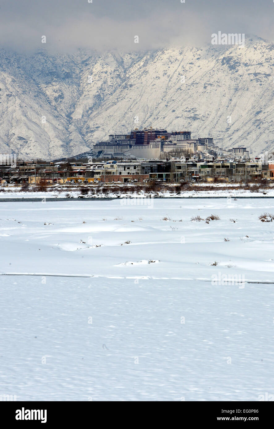 Lhasa, China's Tibet Autonomous Region. 13th Feb, 2015. The Potala ...