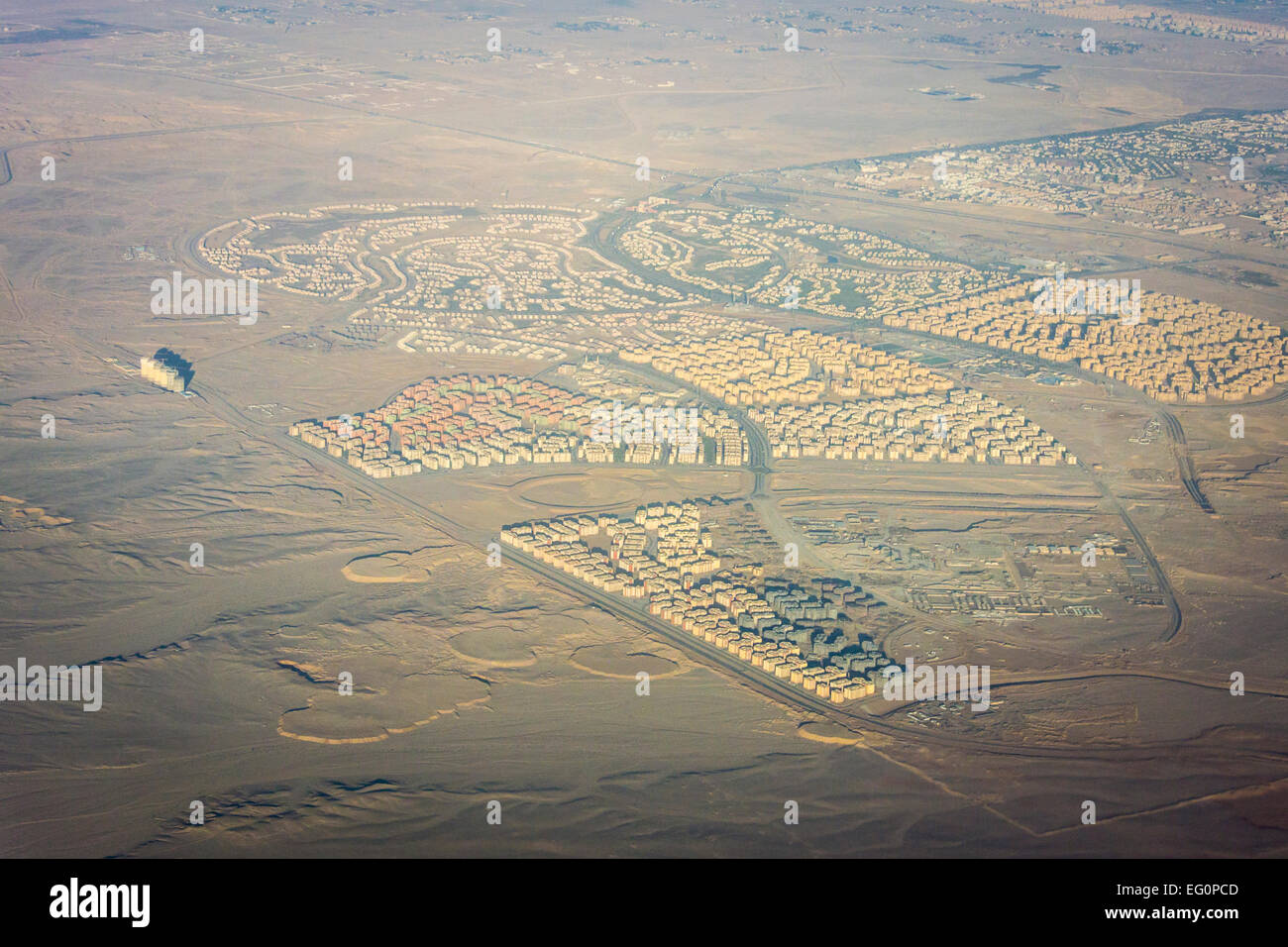Aerial view of Madinaty, near Cairo, Egypt Stock Photo - Alamy