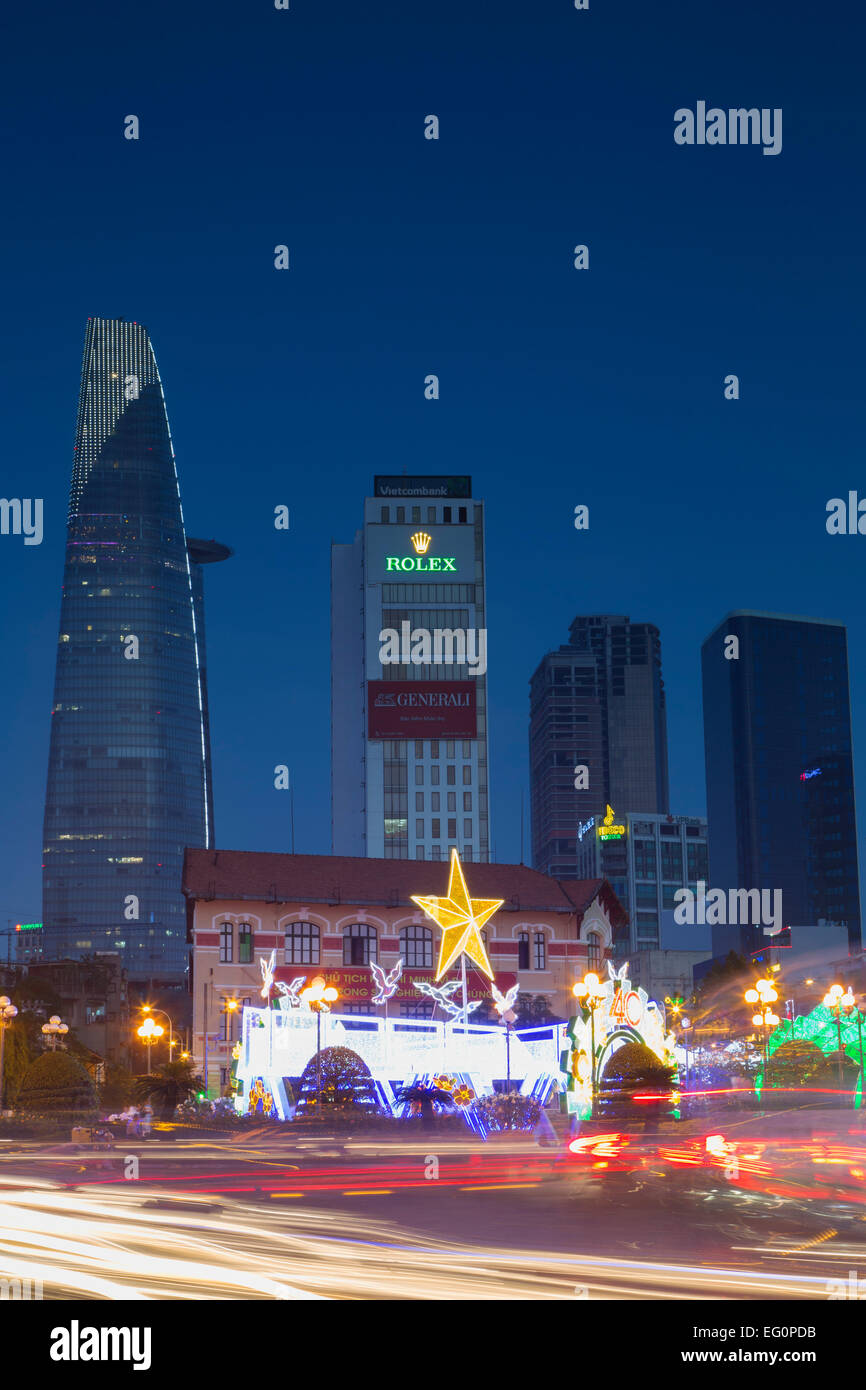 Bitexco financial tower night hi-res stock photography and images - Alamy