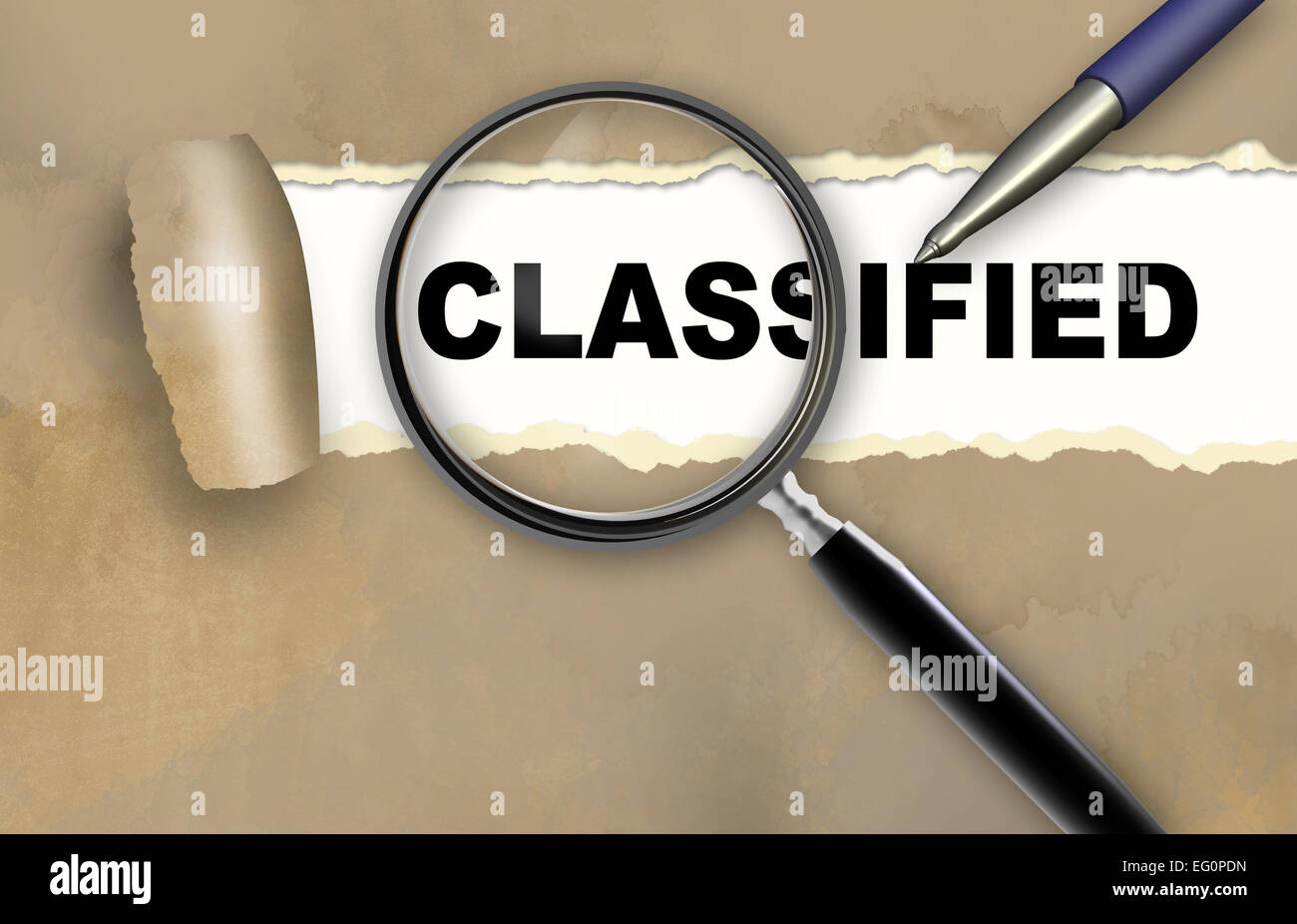 Word writing text classified hi-res stock photography and images - Alamy