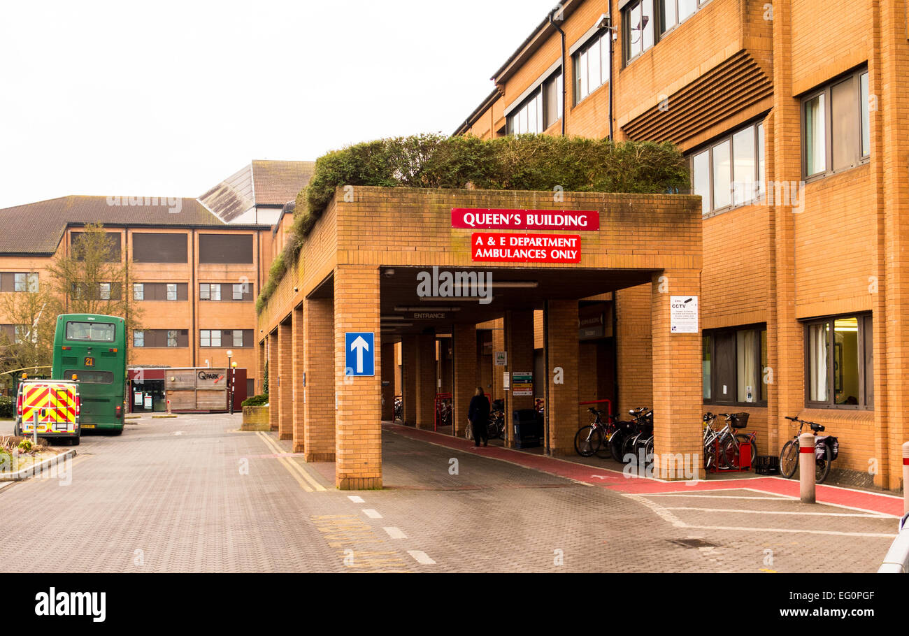 Musgrove Park A&E Entrance Stock Photo - Alamy
