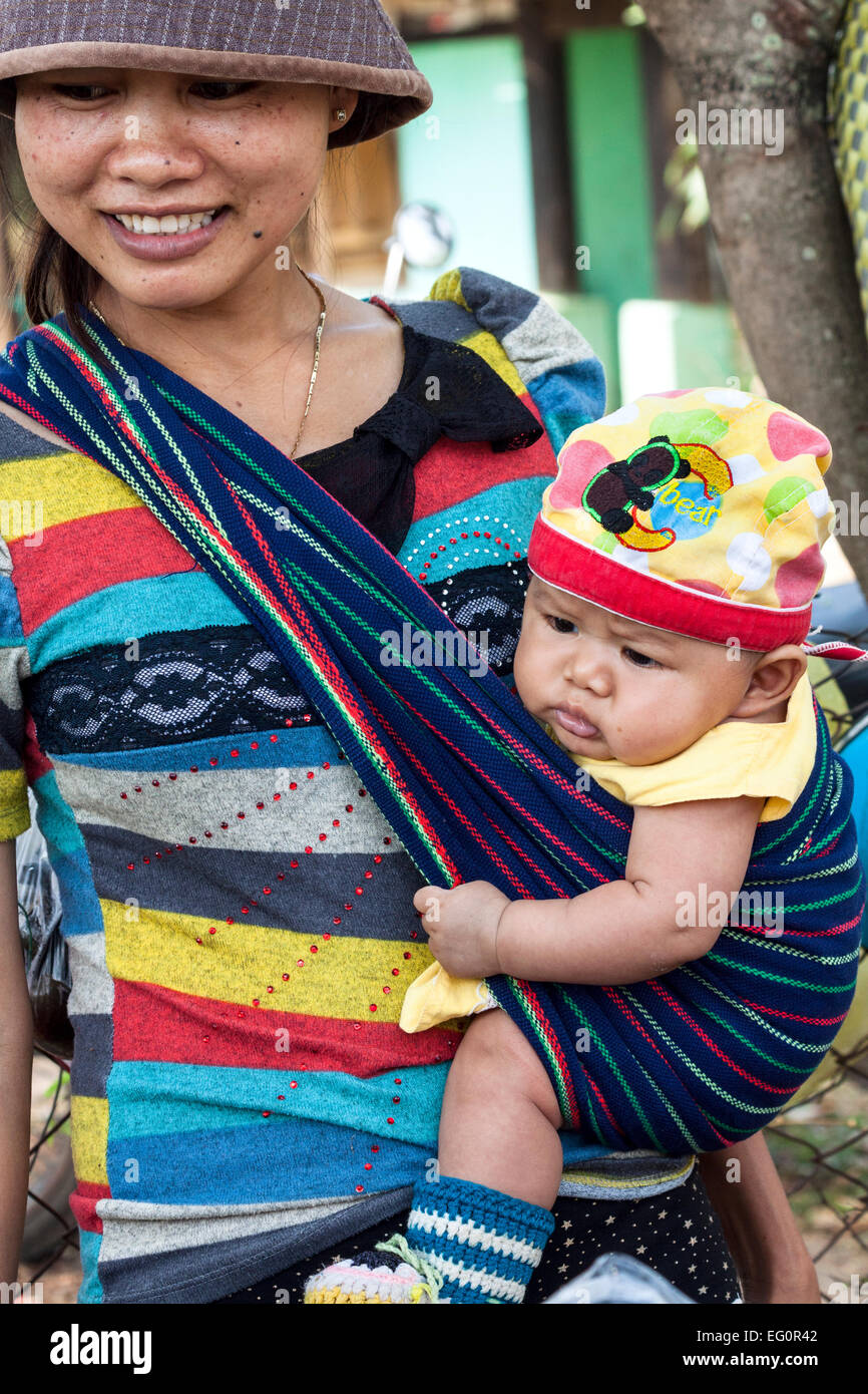 Kon Tum minority communities, Vietnam. Bahnar (Ba Na) ethnic group ...