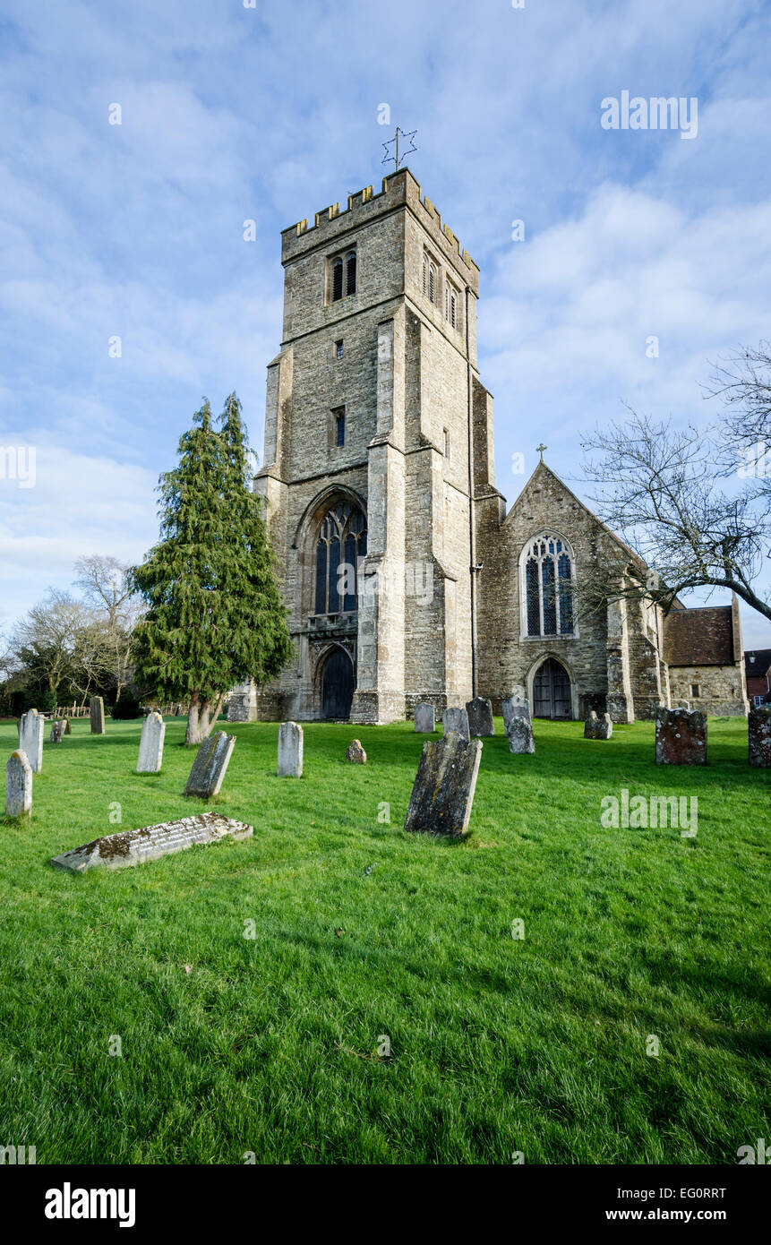 All Saints church at Biddenden, Kent UK Stock Photo - Alamy