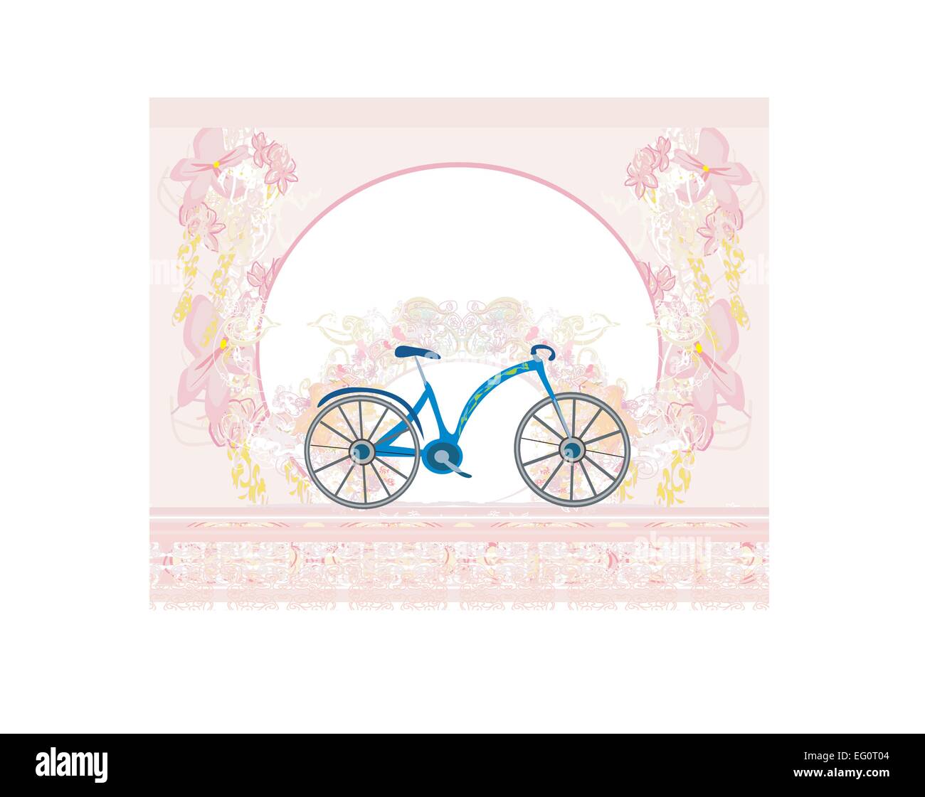 vector bicycle poster Stock Vector Image & Art - Alamy