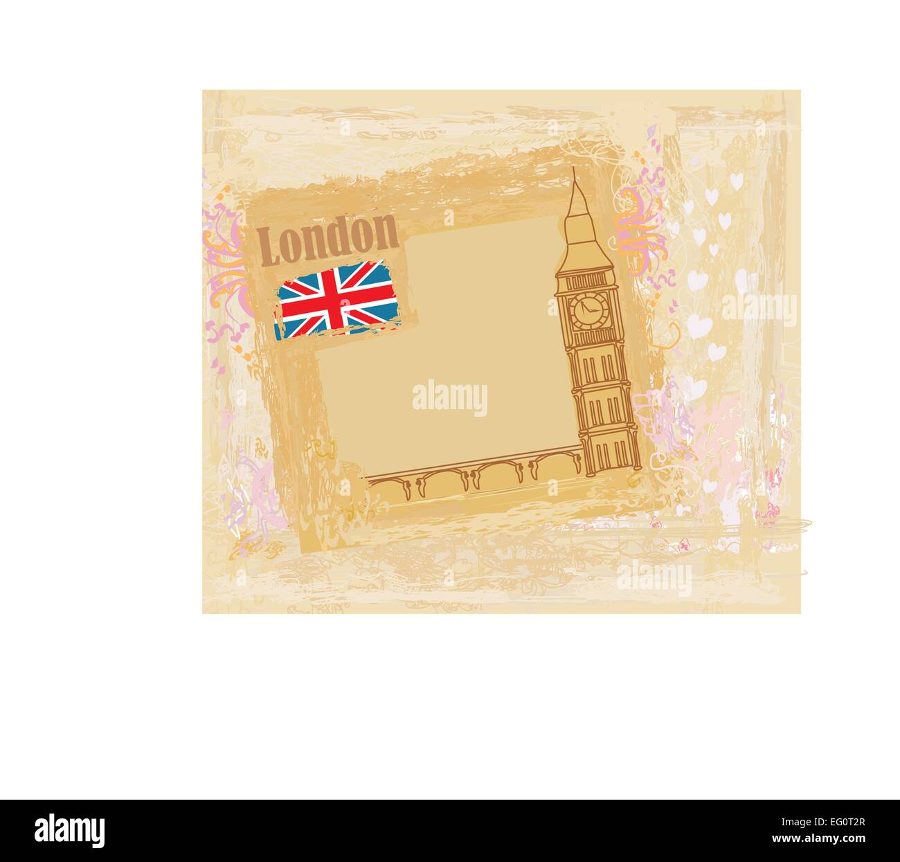London empty background Stock Vector Images - Alamy